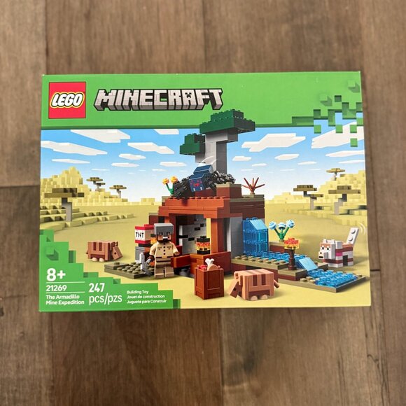 Lego | Toys | Flash Lego Minecraft The Armadillo Mine Expedition Toy ...